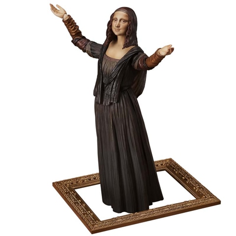 「モナ・リザ」がフィギュア化！ “モナ・リザの微笑み”がいい笑顔に見えてくるポージングもできる - HOBBY Watch
