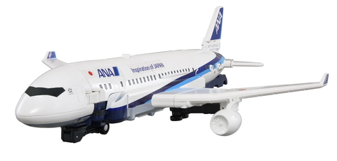 「ANA」飛行機がロボットに変形！ 「トミカ ジョブレイバー DXスカイブレイバー ANAジェット旅客機」10月下旬発売 - HOBBY Watch