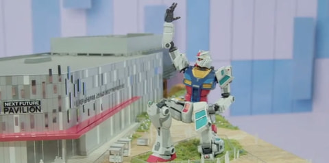 動く実物大ガンダムが大阪・関西万博の「GUNDAM NEXT FUTURE PAVILION」で姿を変えて登場！ 無稼動だが膝をつき、天を指す ...