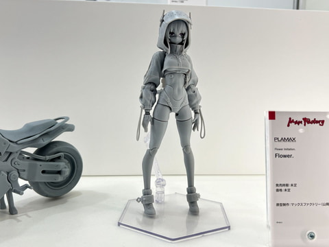 neco氏のオリジナルイラスト「Flower.」が「PLAMAX」でプラモデル化！【#静岡ホビーショー】 - HOBBY Watch