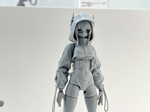 neco氏のオリジナルイラスト「Flower.」が「PLAMAX」でプラモデル化！【#静岡ホビーショー】 - HOBBY Watch