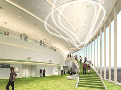 JR大阪駅直結の新劇場は「SkyシアターMBS」 どの席からも見やすい - Impress Watch