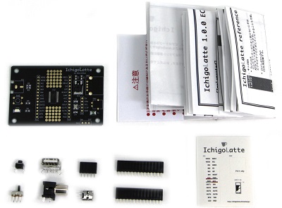 JavaScriptのプログラミングに特化した子ども向け超小型PC「IchigoLatte」販売開始 -INTERNET Watch