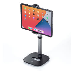 45cmまで伸ばせるスマホスタンド、サンワサプライ「PDA-STN46BK」発売 - INTERNET Watch