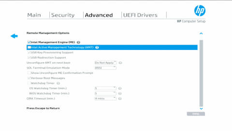 【匠の部屋】[HP編]メーカー別、AMTの設定方法/MEBxの入り方 - INTERNET Watch[Sponsored]