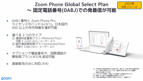 Zoom Phoneが加入固定電話と同じ「0ABJ番号」に対応、電話のクラウド化で企業のDXを加速 - INTERNET Watch