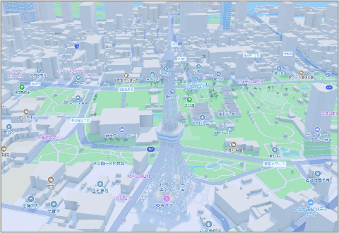 マップボックス、都市を3Dで表現できる機能「Mapbox Standard」ベータ版を提供開始 - INTERNET Watch