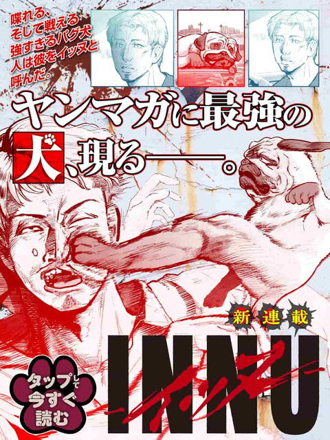 この犬、タダモノではない――マンガ「INNU-イッヌ-」がヤンマガWebで連載開始 - MANGA Watch