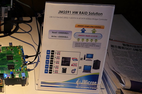 【イベントレポート】JMicron、microSD Expressリーダなど「USB 3.2」関連製品 - PC Watch