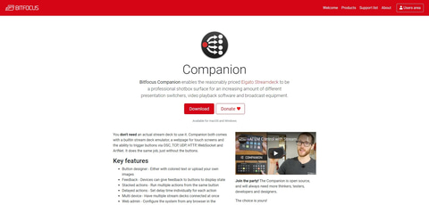 【特集】生配信ユーザー必携。ATEM Miniの複雑な操作をStream Deckで1ボタン化するCompanion - PC Watch