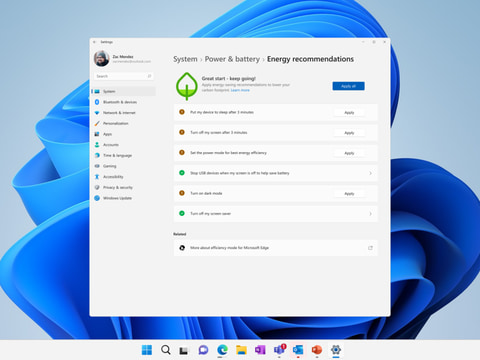 背景ぼかしや目線補正の設定が簡単に。Windows 11プレビュー版 - PC Watch