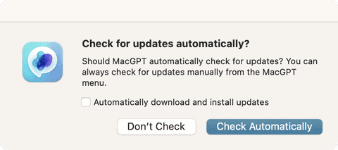 【Mac Info】MacでChatGPT！クライアントアプリの「MacGPT」を使ってみよう - PC Watch