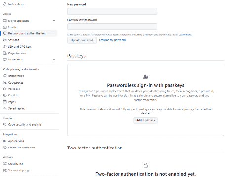 GitHub、パスワードレス認証「パスキー」を導入 - PC Watch