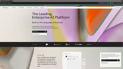 【西川和久の不定期コラム】日本語にも対応したLLM「Cohere Command R(+)」の実力は？ - PC Watch