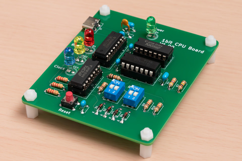 【やじうまミニレビュー】人間が計算するより遅い「1bit CPUキット」を試した - PC Watch