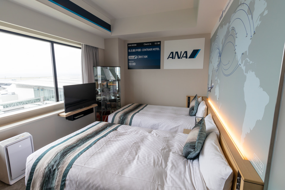 ANAとコラボしたセントレアホテルの「ANA ROOM」を見てきた。想像を超える“飛行機尽くし”の部屋は一見の価値あり - トラベル Watch