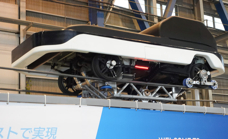 実用化迫る自走型ロープウェイ「Zippar」の実験線を見てきた。鉄道敷設の空間・費用の問題を解決するヒミツとは？ - トラベル Watch