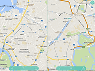 【トラベルアプリレビュー】2つの地図を並べて表示することで旅行先での距離感を把握しやすい 「DoubleMap for iOS」 - トラベル Watch