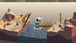 第669回：自由すぎる攻略も可能!?車を対岸に渡す橋建設SLG「Poly Bridge」 - 週末ゲーム - 窓の杜