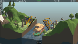 第669回：自由すぎる攻略も可能!?車を対岸に渡す橋建設SLG「Poly Bridge」 - 週末ゲーム - 窓の杜