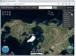 NASA、3D地球儀アプリ「NASA World Wind」のWeb版をリリース ～オープンソースで公開 - 窓の杜