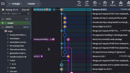 内蔵エディターで修正・マージ、「Git」のGUIクライアント「GitKraken」v4.0が公開 - 窓の杜