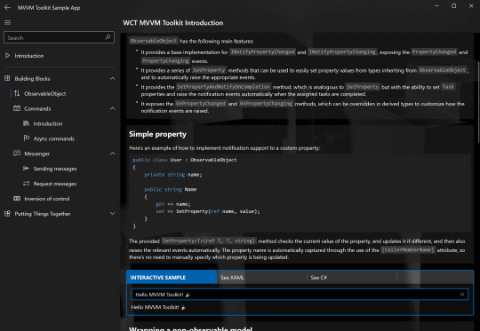 「Windows Community Toolkit 7.0」が公開 ～「MVVM Toolkit」を導入。通知トーストも改善 - 窓の杜