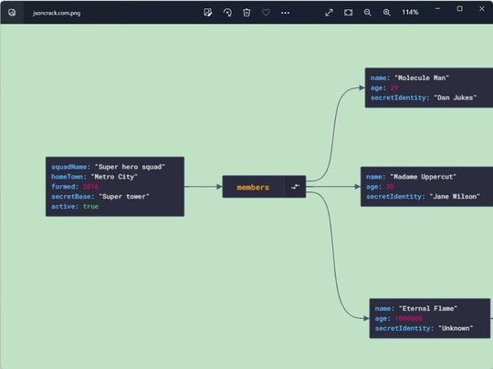 JSONデータをキレイに可視化してくれるオンラインツール「JSON Crack」は手軽でお勧め - やじうまの杜 - 窓の杜