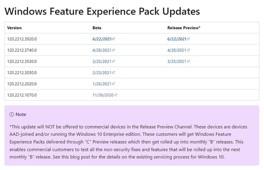 Windows Update履歴にある「オンライン サービス エクスペリエンス パック」ってナニ？ - やじうまの杜 - 窓の杜