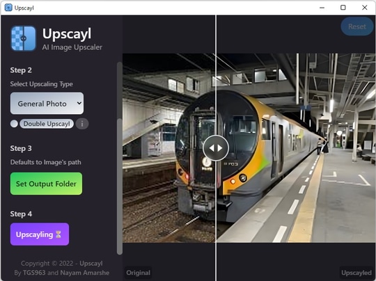AIで画像をアップスケールする無償ツール「Upscayl」に16倍拡大モードとバッチ処理が追加 - 窓の杜