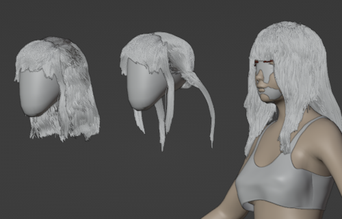 「Blender 3.3」の新機能ヘアーカーブでスタイルをおしゃれにキメるテクニック！ - Blender ウォッチング - 窓の杜