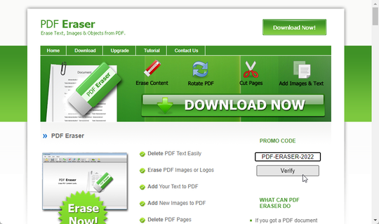 29.95米ドルのPDF編集ツール「PDF Eraser Pro」が無料になるクーポンが配布中 - 本日みつけたお買い得情報 - 窓の杜