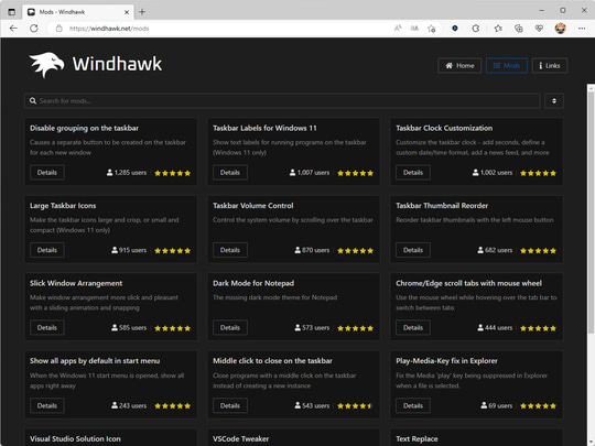 ModでOSをカスタムする「Windhawk」がv1.0に ～初のメジャーバージョンアップ - 窓の杜