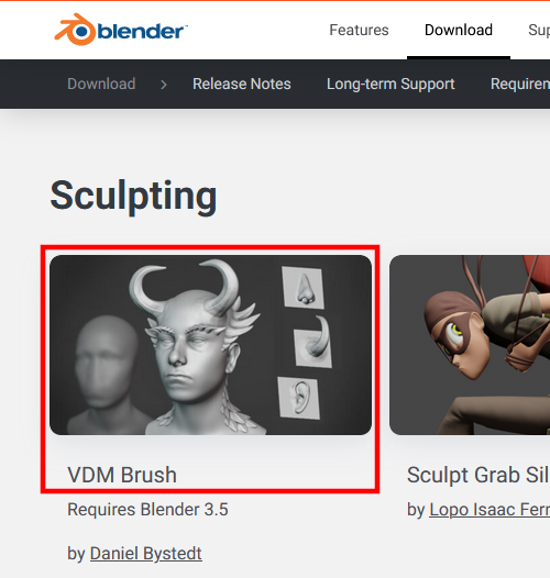 「Blender 3.5」の新機能！ スカルプトで簡単に形状を加えられるVDMブラシを解説 - Blender ウォッチング - 窓の杜