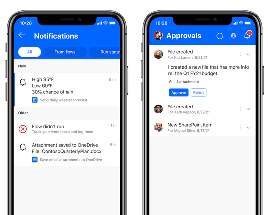 iOS版「Power Automate」アプリが一新 ～昨年のAndroid版リニューアルに続く - 窓の杜