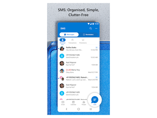 Android向けの「Outlook Lite」がSMSに対応 ～たった16MBの軽量版 - 窓の杜