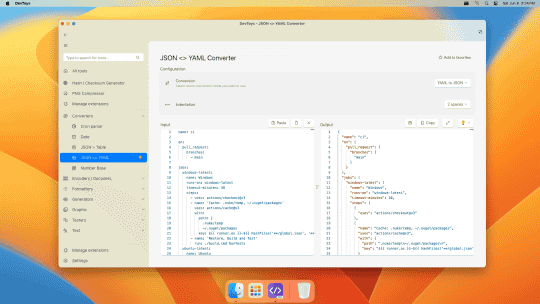 開発者向け万能ナイフの次期版「DevToys 2.0」がプレビュー、Mac/Linuxにも対応 - 窓の杜
