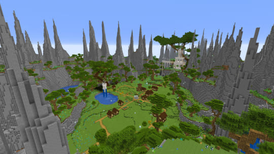 「Minecraft」にRPGにありがちなあの感じを表現したワールドが登場 - 窓の杜