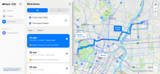 Appleが「Apple Maps on the web」パブリックベータ版を公開 ～Windowsユーザーも利用可能 - 窓の杜