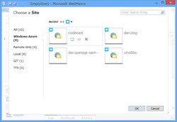 「Microsoft WebMatrix 3 Preview」が公開、Git/TFSによるソースコード管理機能を統合 - 窓の杜