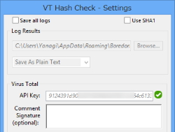 【レビュー】右クリックメニューから手軽にファイルを“VirusTotal”でチェック「VT Hash Check」 - 窓の杜