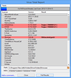 【レビュー】右クリックメニューから手軽にファイルを“VirusTotal”でチェック「VT Hash Check」 - 窓の杜