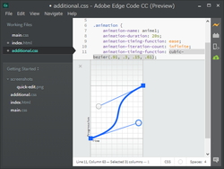 Adobe、「Adobe Edge Code CC」プレビュー版を更新。「Brackets Sprint 34」ベースに - 窓の杜