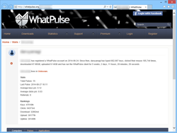 【レビュー】キーの押し下げやマウスクリック、アプリの起動時間などを集計する「WhatPulse」 - 窓の杜